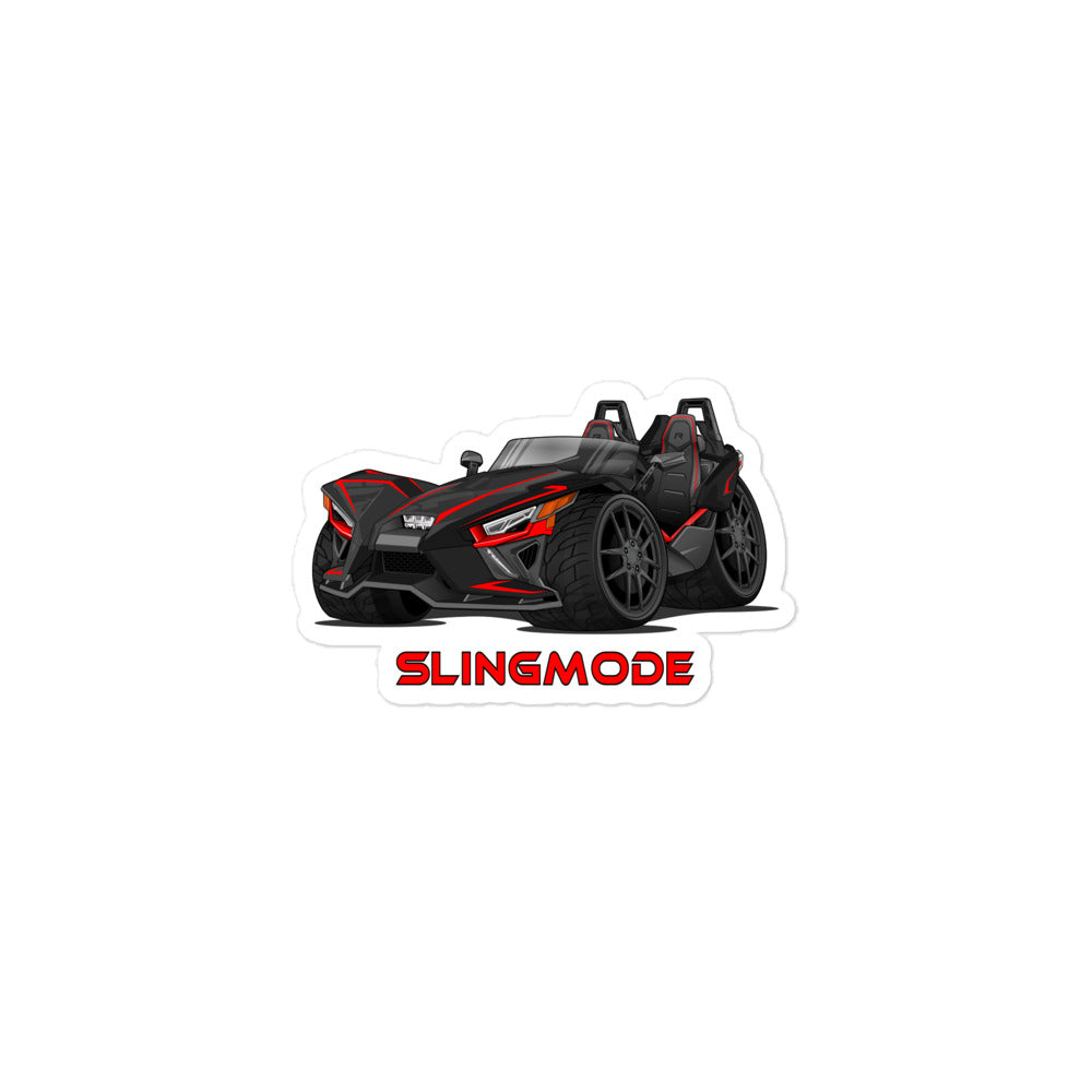 Slingmode Stickers | 2020 R Stealth Black Polaris Slingshot ...